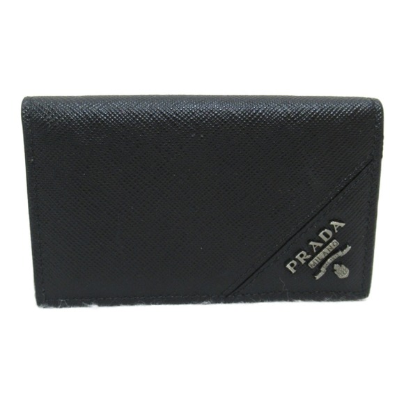Prada | Bags | Prada Business Card Holder Case Accessories Saffiano ...